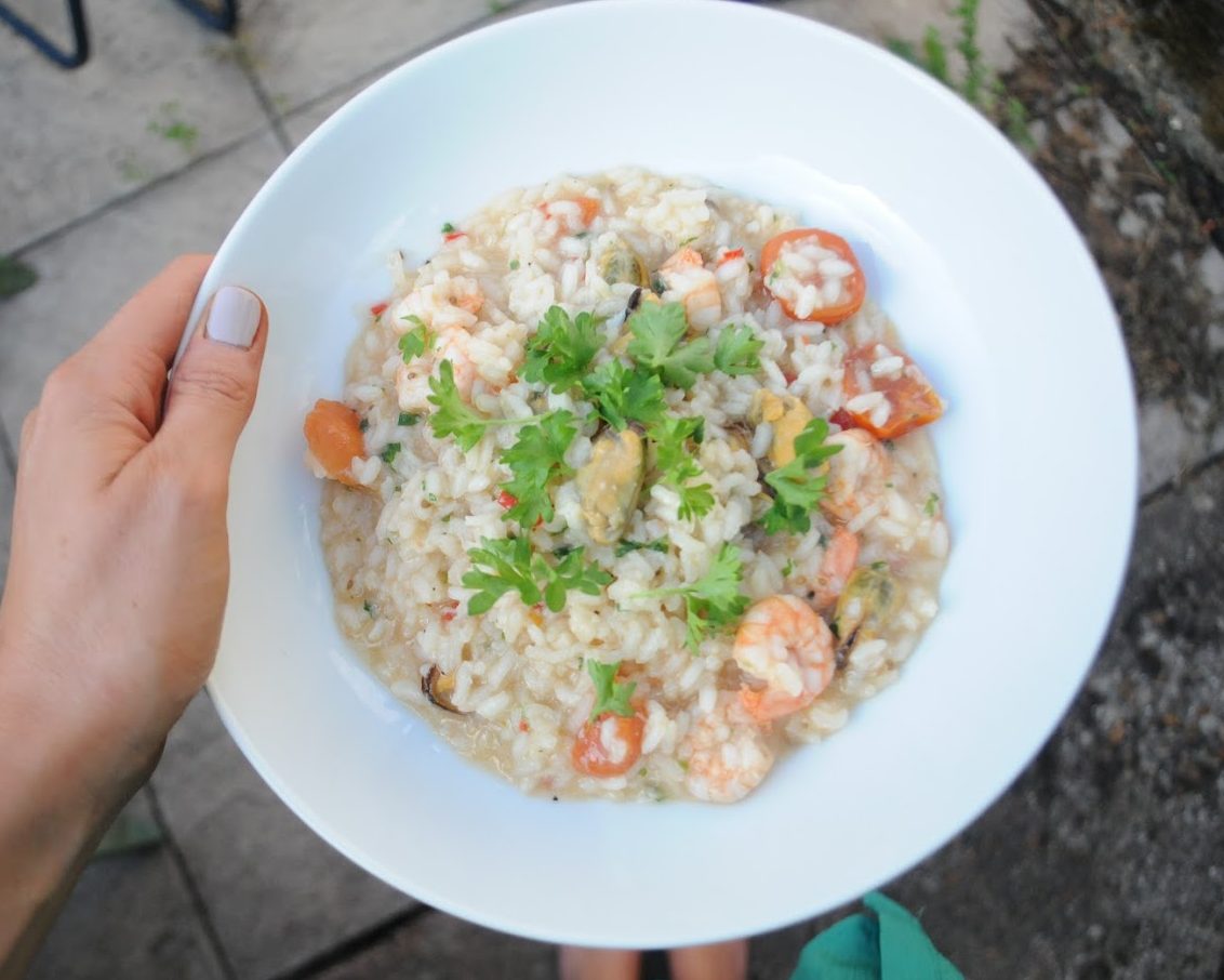 Seafood Risotto - Low Fodmap Inspiration