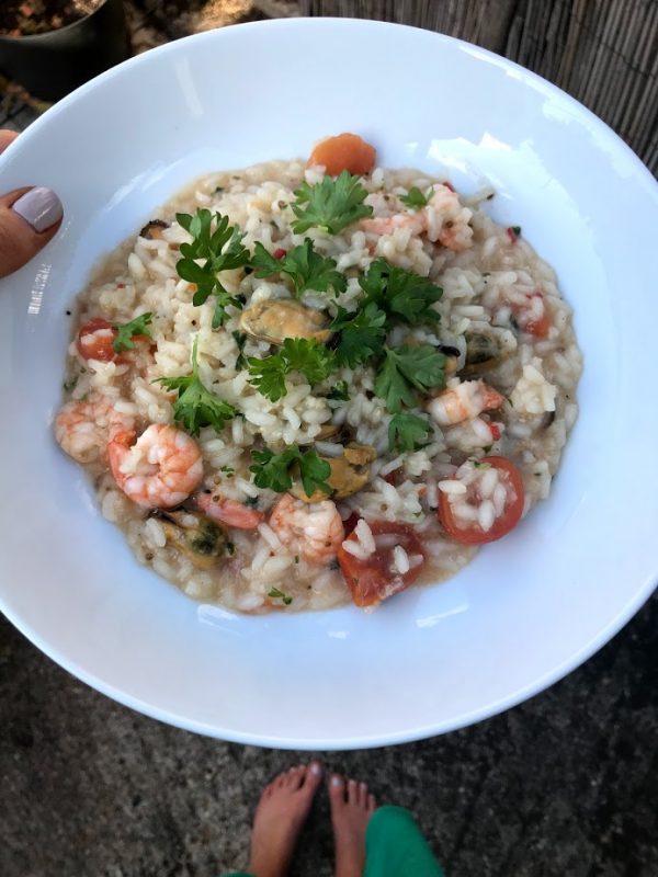 Seafood Risotto - Low Fodmap Inspiration