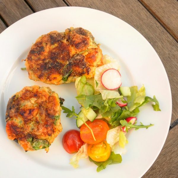 Crispy Vegetable Cakes - Low Fodmap Inspiration