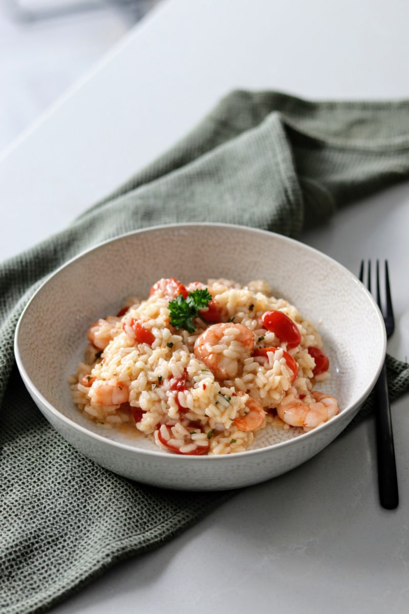 King Prawn Risotto - Low Fodmap Inspiration